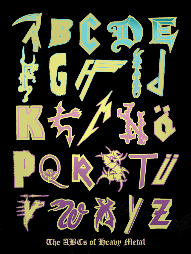 The ABC’s of HEAVY METAL by Aye Jay! Nakatomi, Inc